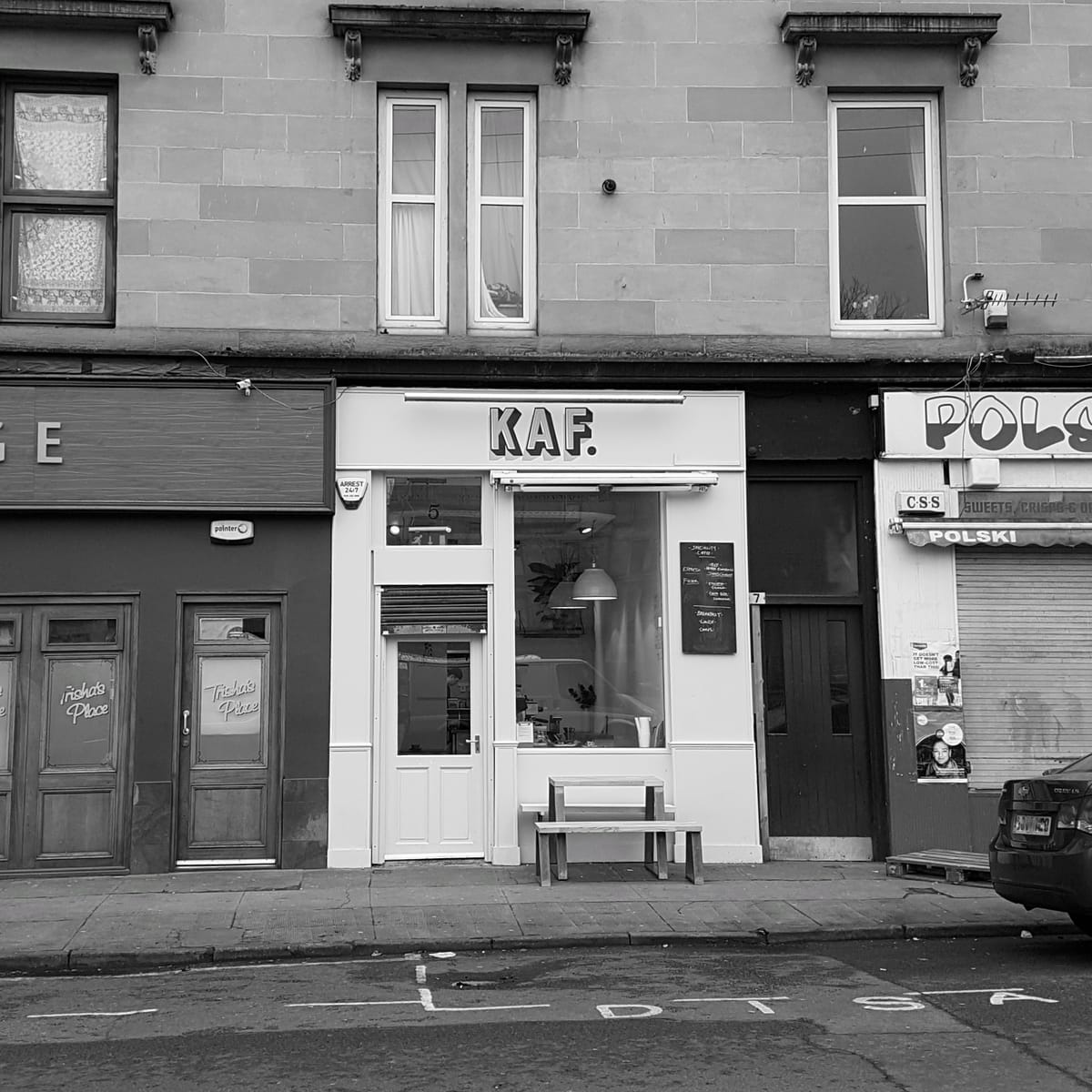 KAF COFFEE, GLASGOW